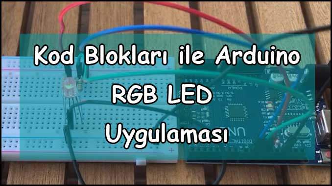 Arduino İle RGB LED Uygulaması | Özgür ŞEREMET