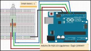 Arduino İle RGB LED Uygulaması - Özgür ŞEREMET