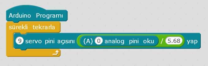 Arduino Potansiyometre ile Servo Motor Uygulaması - Özgür ŞEREMET Arduino Potansiyometre ile Servo Motor Uygulaması - Özgür ŞEREMET
